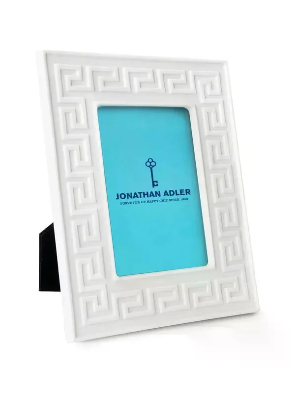 Jonathan Adler Greek Key Picture Frame - White