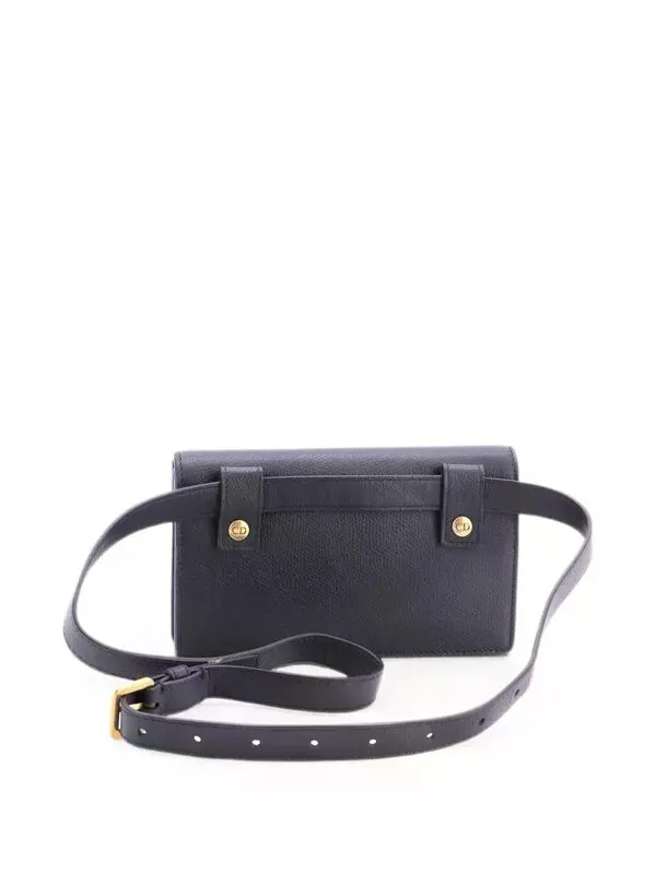 Dior Saddle Rectangular Leather Belt Bag