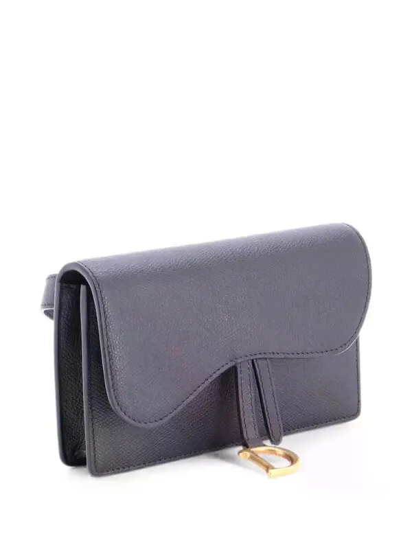 Dior Saddle Rectangular Leather Belt Bag