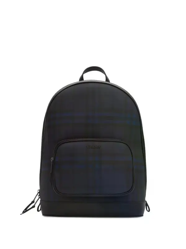 Burberry City Check Backpack - Blue