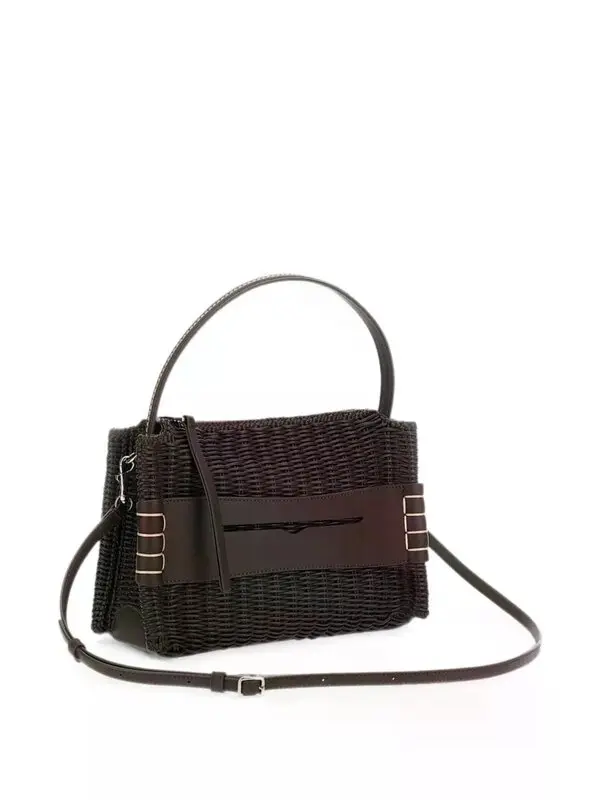 JW Anderson Woven Leather Tote Bag - Brown