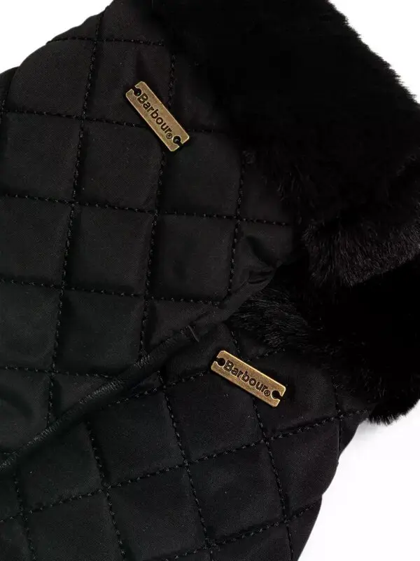 Barbour Quilted Leather Gloves