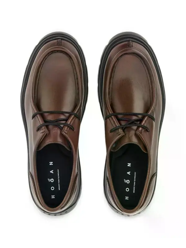 Hogan H692 Derby Shoes - Brown