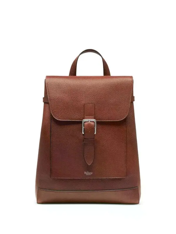 Mulberry Chiltern Grained-leather Backpack - Brown