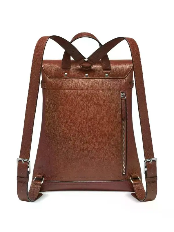 Mulberry Chiltern Grained-leather Backpack - Brown