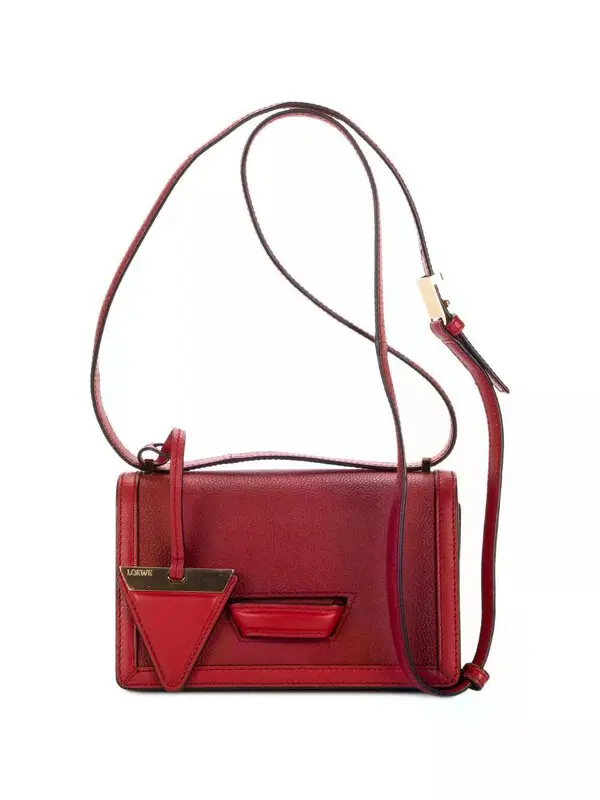 Loewe Small Barcelona Shoulder Bag - Red