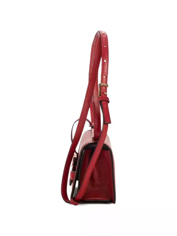 Loewe Small Barcelona Shoulder Bag - Red