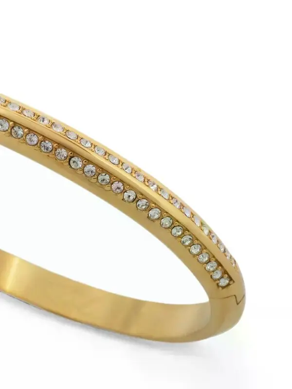 Karl Lagerfeld Crystal-embellished Bangle Bracelet