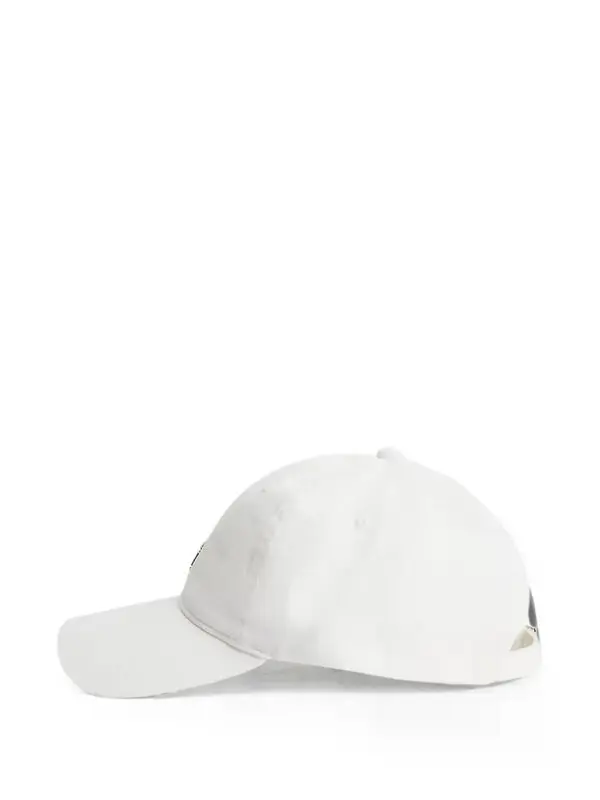 Tommy Hilfiger Monogram Plaque Baseball Cap - White