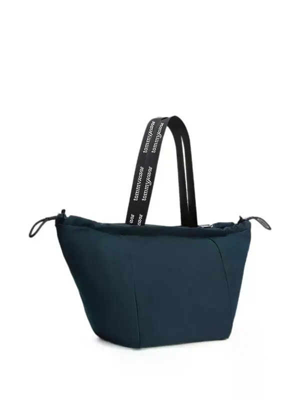 Tommy Hilfiger Logo Patch Drawstring Tote Bag