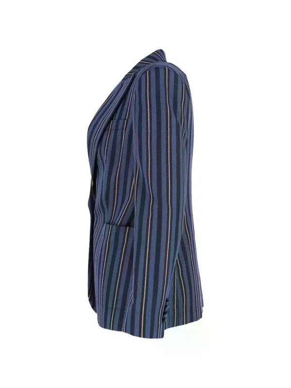 Burberry Single-breasted Striped Blazer