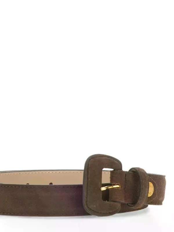 GIANNI CHIARINI Suede Buckle Belt