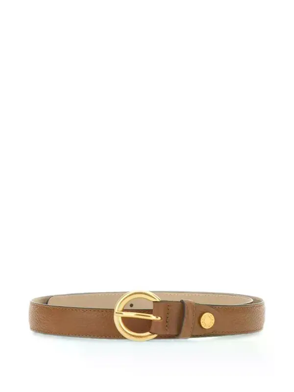 GIANNI CHIARINI Hammered Leather Belt