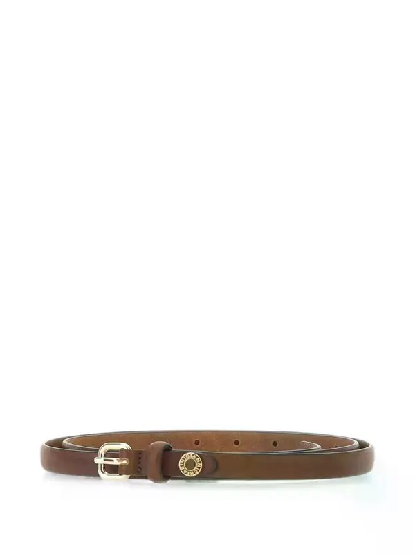 GIANNI CHIARINI Smooth Leather Belt With Buckle Fastening
