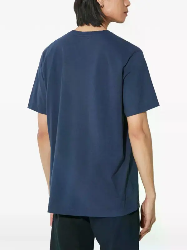 Universal Works Logo-print Chest-pocket T-shirt