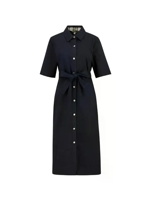 Barbour Sloane Belted Button-down Midi Dress