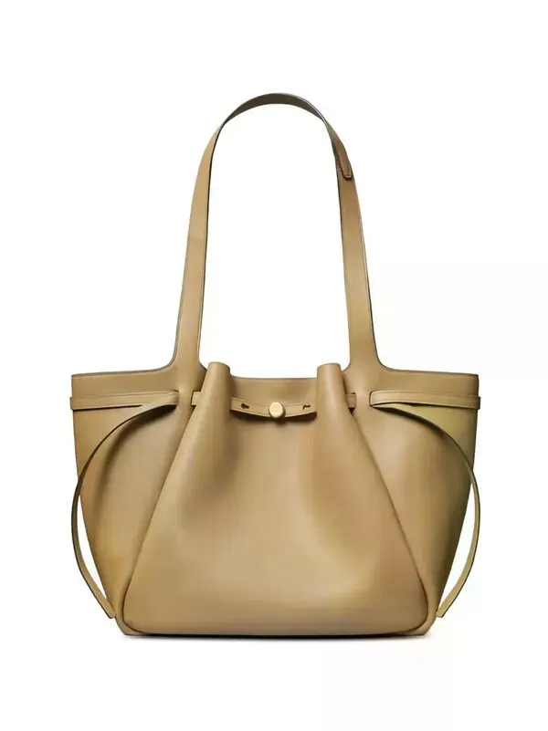 Tory Burch Romy Belted Tote Bag - Neutrals