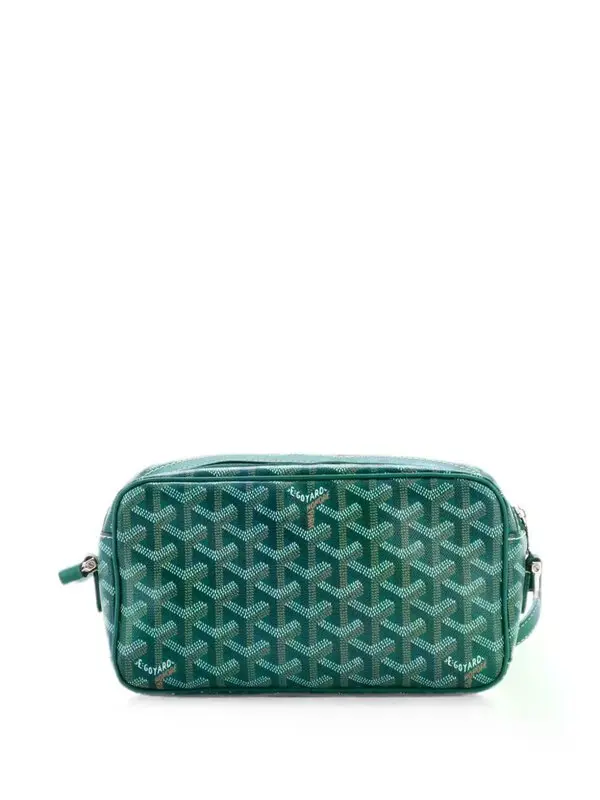 Goyard Cap Vert Bag In Coated Canvas