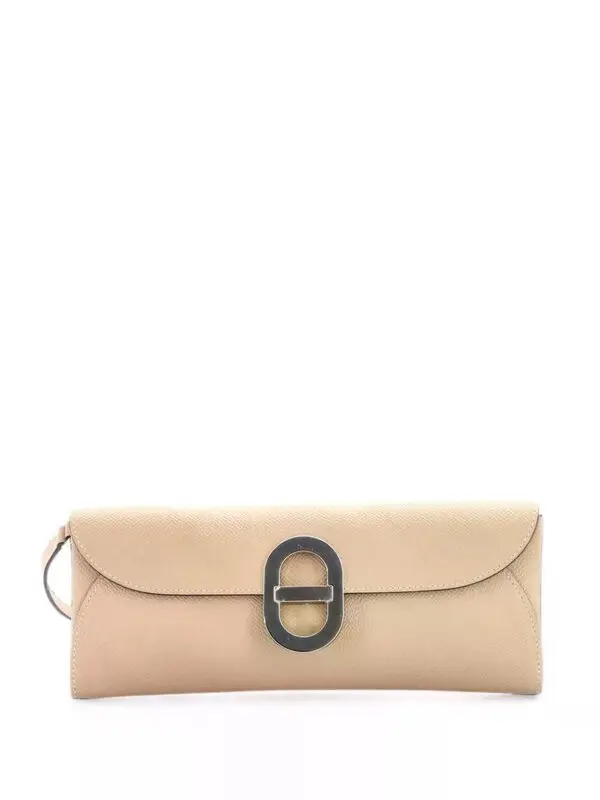 Hermès Chaine D’ancre To Go Wallet Epsom Crossbody Bag - Neutrals