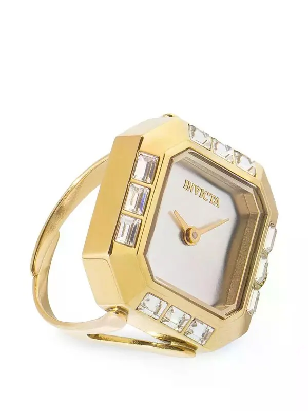 INVICTA Octagonal Crystal-embellished Watch