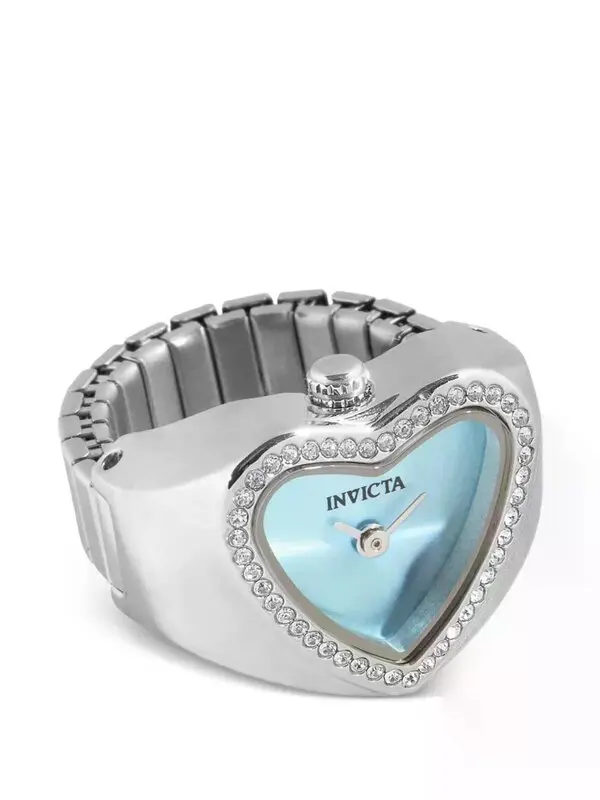 INVICTA Heart-shaped Ring Watch - Blue