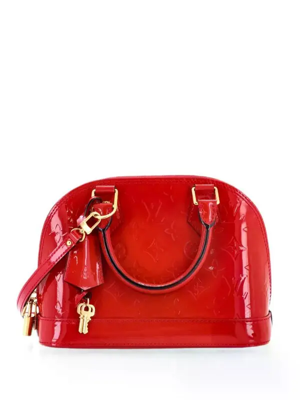 LOUIS VUITTON Monogram Vernis Alma Bb