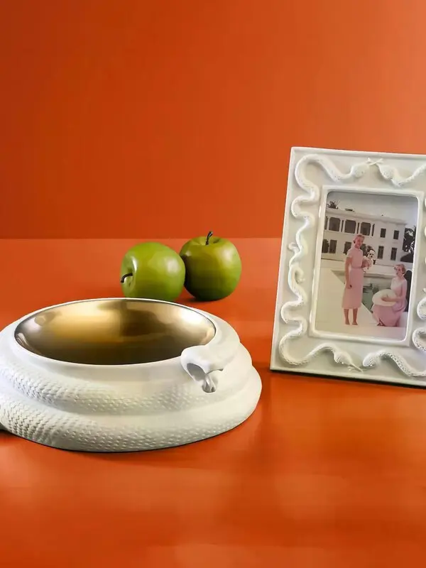 Jonathan Adler Snake-embossed Picture Frame