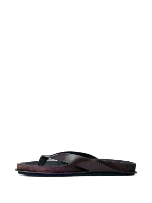 Jacquemus Les Tatannes Leather Sandals