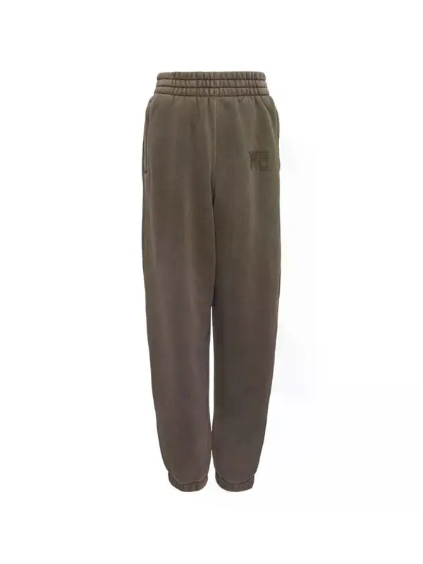 Alexander Wang Logo Embroidered Track Pants