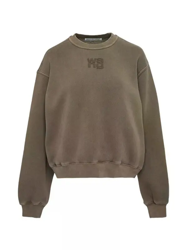 Alexander Wang Logo Embroidered Sweatshirt