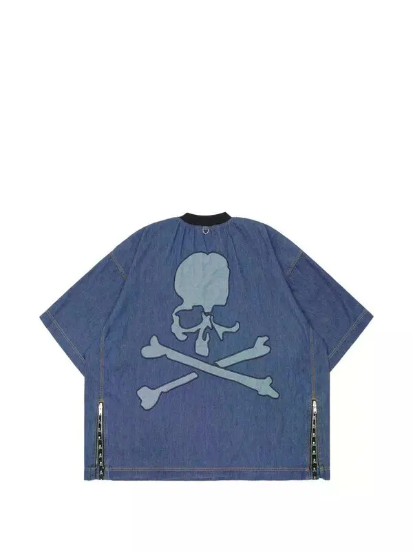 MASTERMIND WORLD Zipped-hem T-shirt