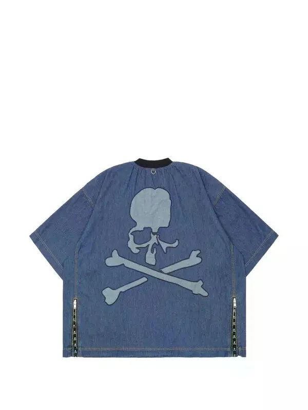 MASTERMIND WORLD Zipped-hem T-shirt