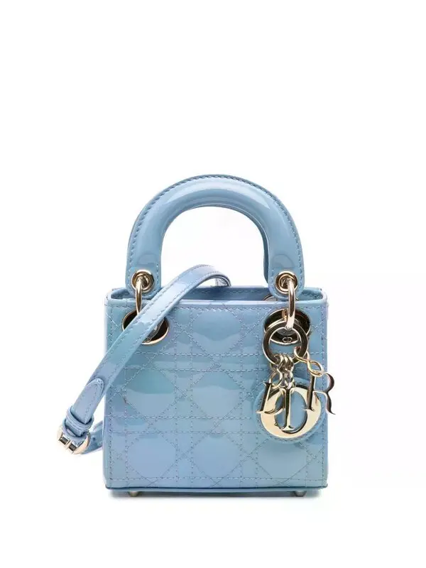 Dior Lady Micro Satchel - Blue