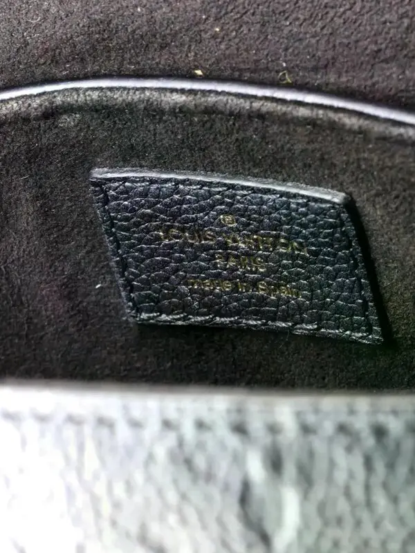 LOUIS VUITTON Georges Handbag Monogram Empreinte Leather Bb Satchel