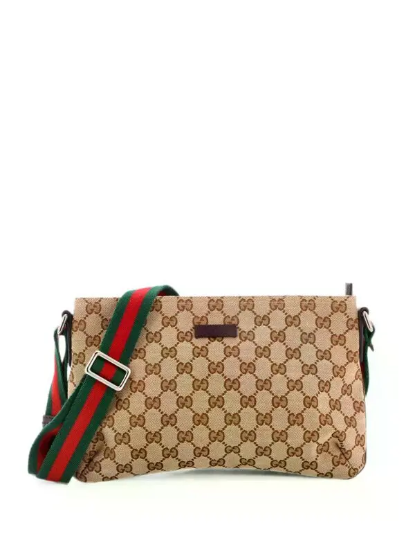 Gucci Gg Canvas Messenger Bag