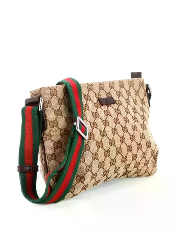 Gucci Gg Canvas Messenger Bag