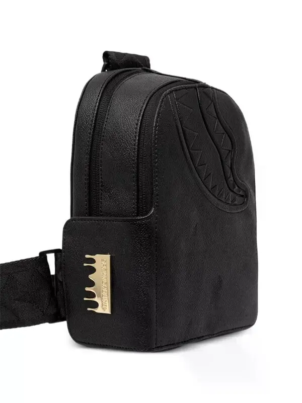 SPRAYGROUND Shark Mouth Embossed Sling Shoulder Bag