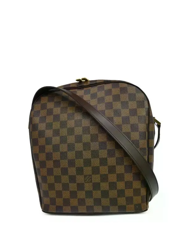 LOUIS VUITTON Damier Ipanema Shoulder Bag - Brown