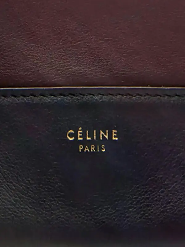 Celine 2018 Frame Shoulder Bag - Blue