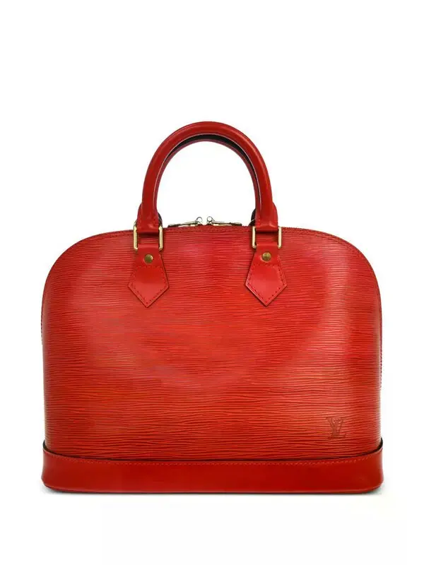 LOUIS VUITTON Epi Alma Tote Bag - Red