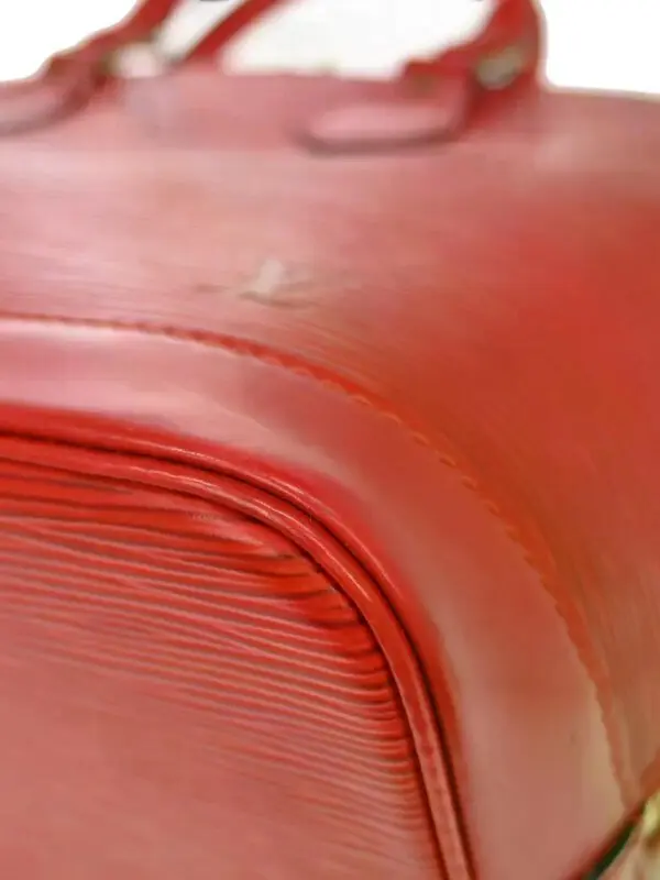 LOUIS VUITTON Epi Alma Tote Bag - Red