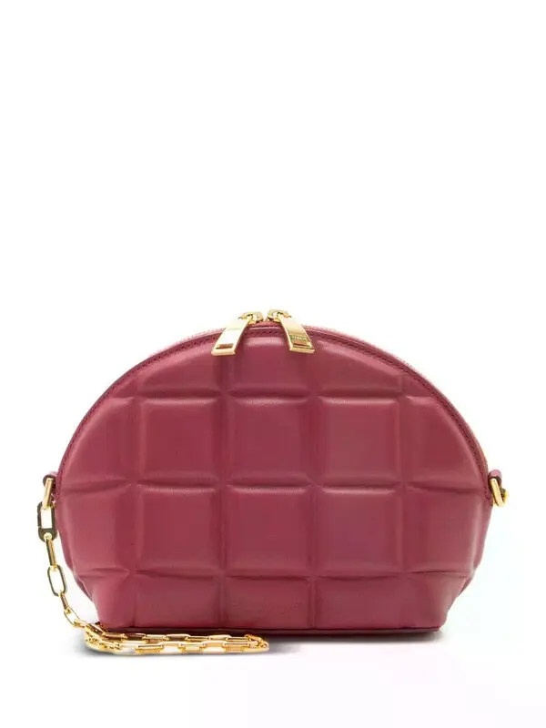 Bottega Veneta Mini Half Moon Cross Body Bag - Pink
