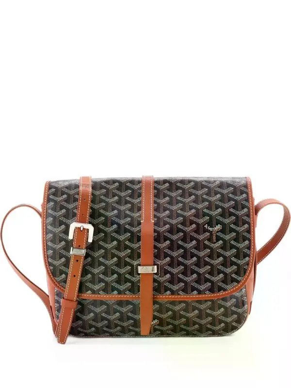 Goyard Belvedere Ii Messenger Bag - Brown