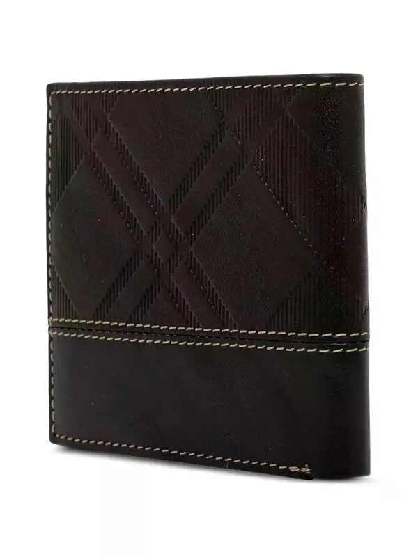 Barbour Tyneside Leather Wallet And Card Holder Set - Brown