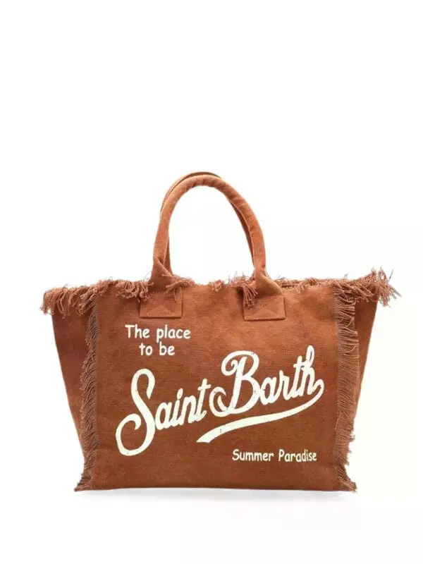 MC2 SAINT BARTH Vanity Logo-print Tote Bag