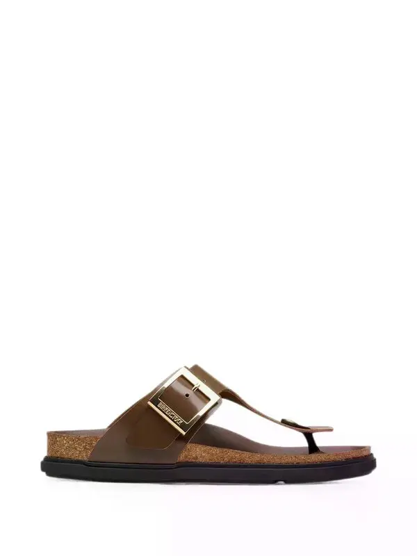 BIRKENSTOCK Gizeh T-bar Sandals - Brown