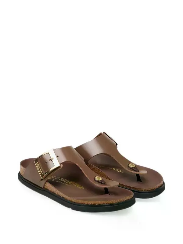 BIRKENSTOCK Gizeh T-bar Sandals - Brown