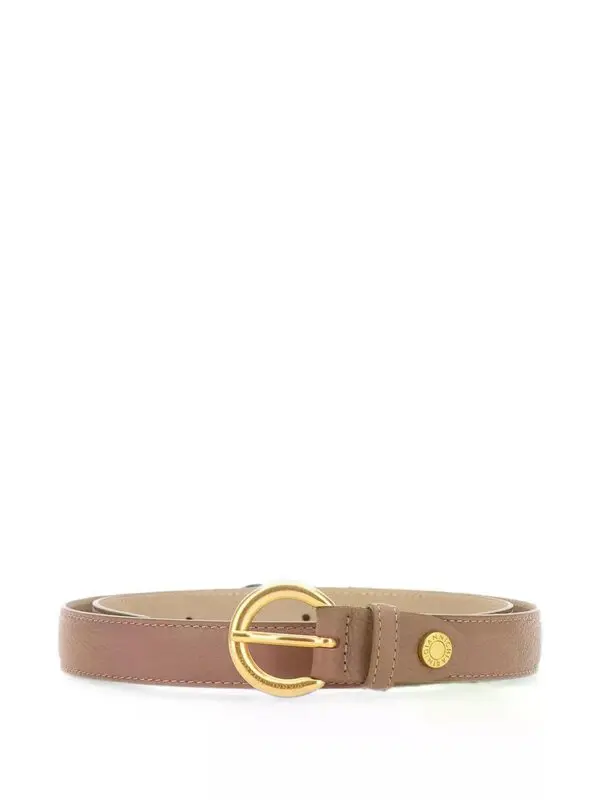 GIANNI CHIARINI Hammered Leather Belt