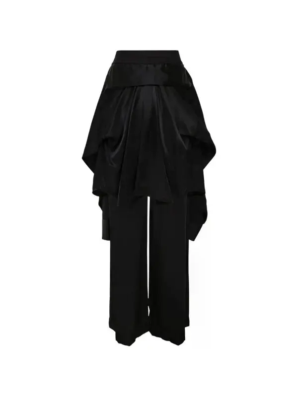 Alexander Wang Silk Charmeuse Boxer Trousers
