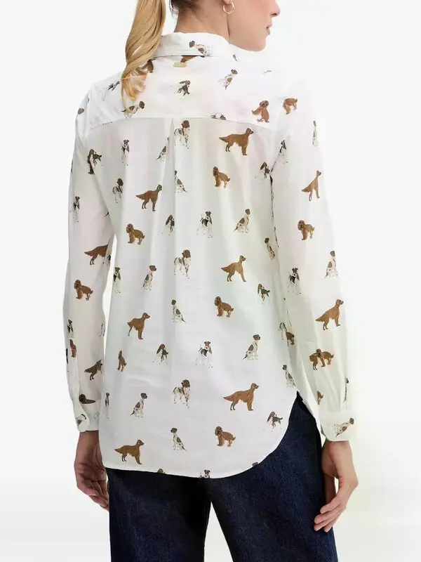 Barbour Safari Dog Print Shirt